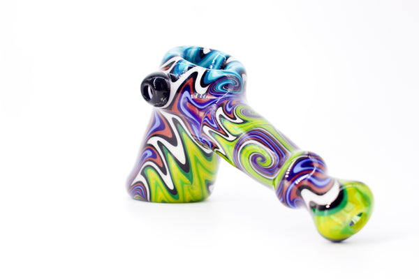 KennaRoo Glass - Linework Hammer Bubbler - East Atlanta Village Smoke ...